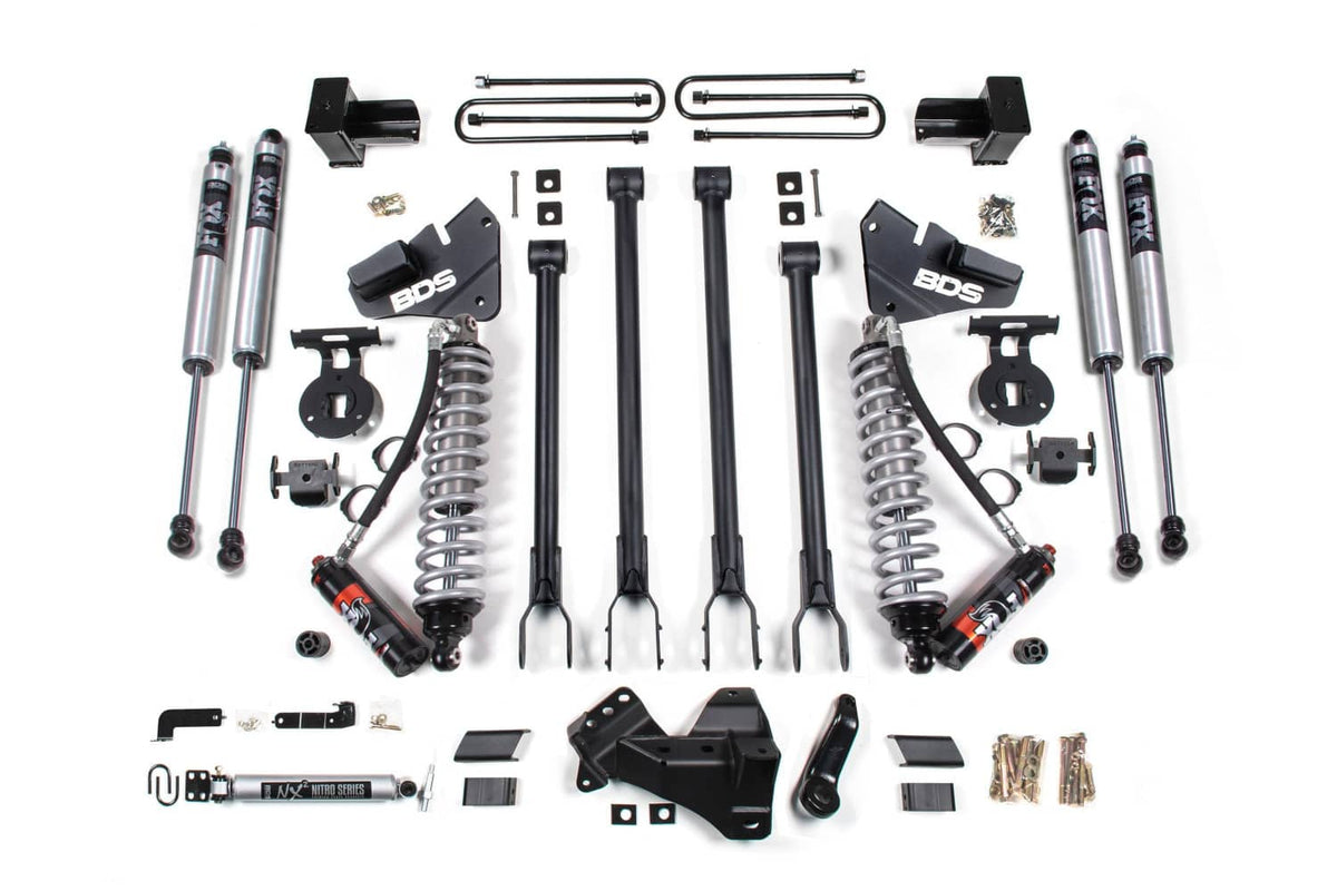 5" LIFT KIT W/ FOX 2.5 FRONT COIL-OVERS & FOX 2.0 SHOCKS 20-22 S/DUTY ...